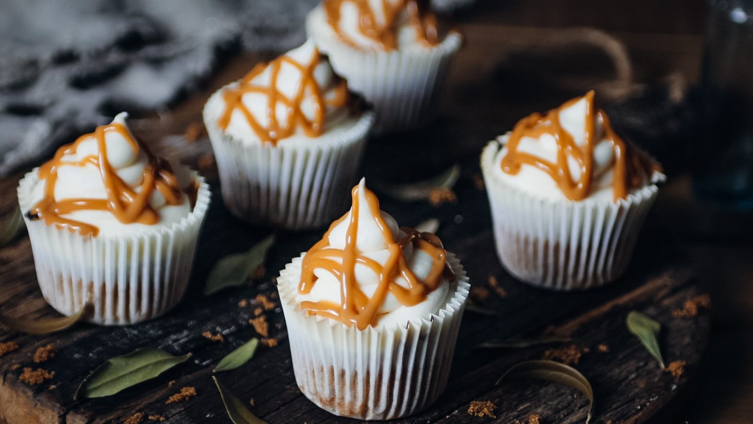 The Boho Baker's Banana & Cinnamon Cupcakes | Booths Supermarket