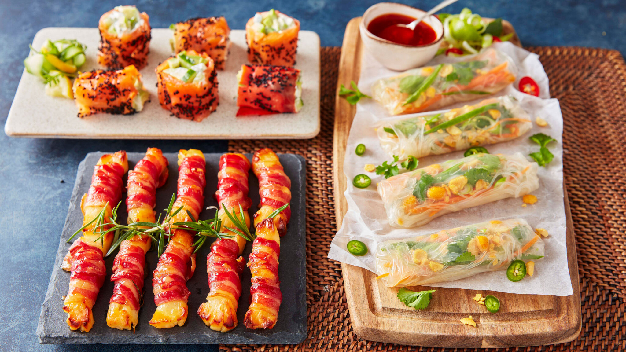 Trio Of Canapes Recipe - Booths