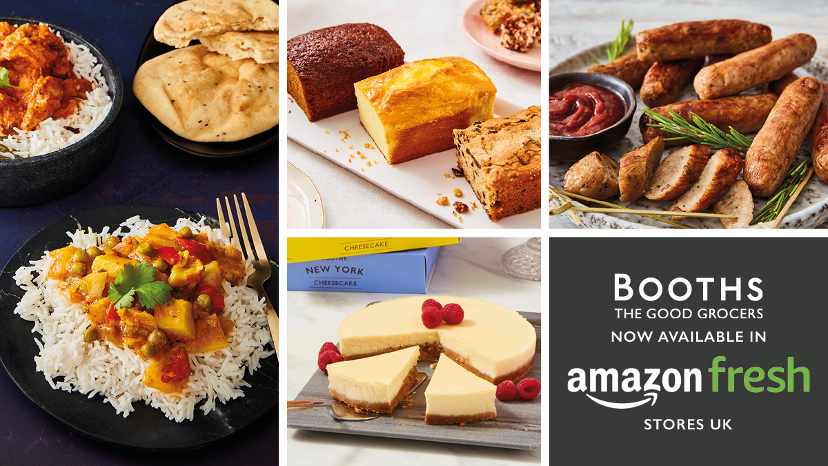 Booths to Supply to Amazon Fresh Stores in London | Booths Supermarket