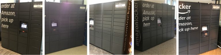 Amazon Lockers Are Now In | Booths Supermarket