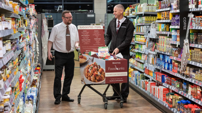 Food Bank Donations | Booths Supermarket