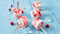 Raspberry & Coconut Lollies Recipe | Booths Supermarket