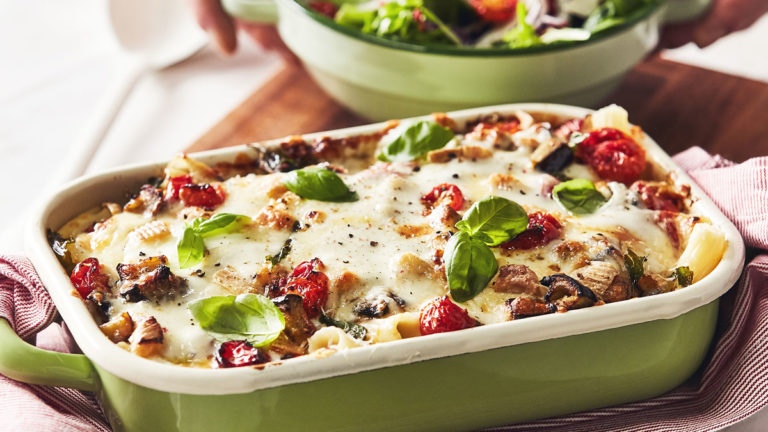 Roasted Tomato And Taleggio Pasta Bake Recipe | Booths Supermarket