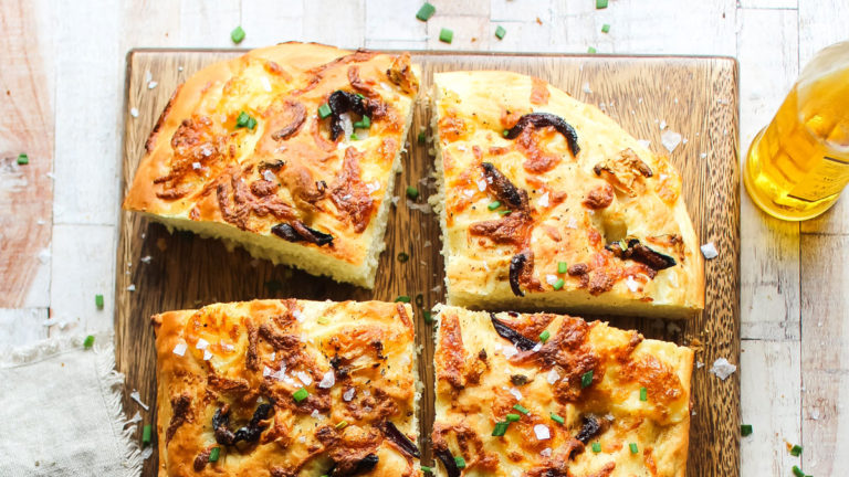 The Boho Baker's Cheese & Onion Bread Recipe - Booths