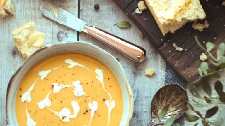 Spiced Red Lentil and Butternut Squash Soup | Booths Supermarket